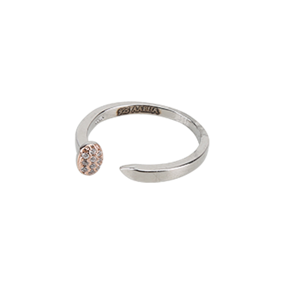 Cartier Dual Tone Silver Ring – Aabha in you