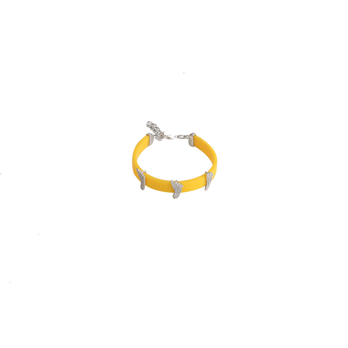Yellow Ruber Baby Bracelet – Aabha in you